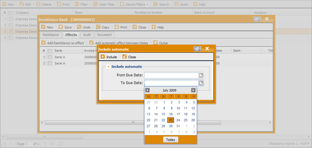 REMITTANCES BANKING COLLECTIONS